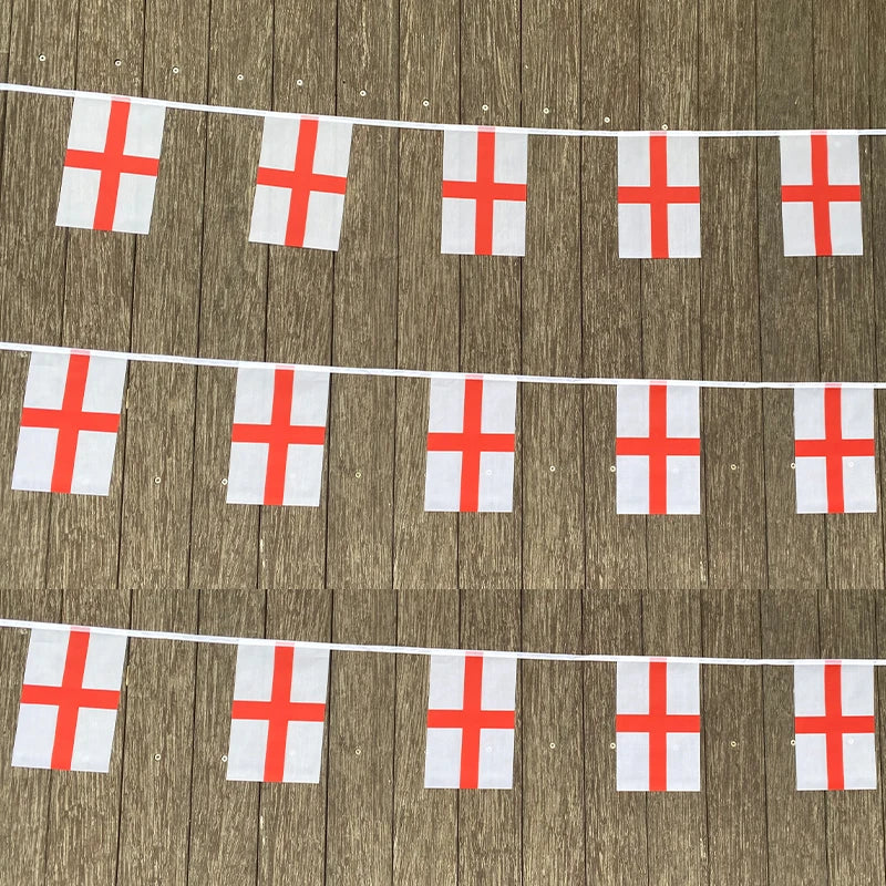England bunting flags 20pcs/set Pennant String Banner Buntings Festiva ...