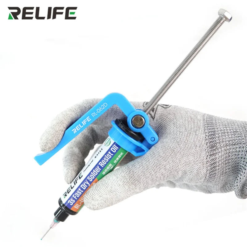 RELIFE RL-062D Manual Labor-saving Glue Booster for 5-10CC Syringe Sol ...