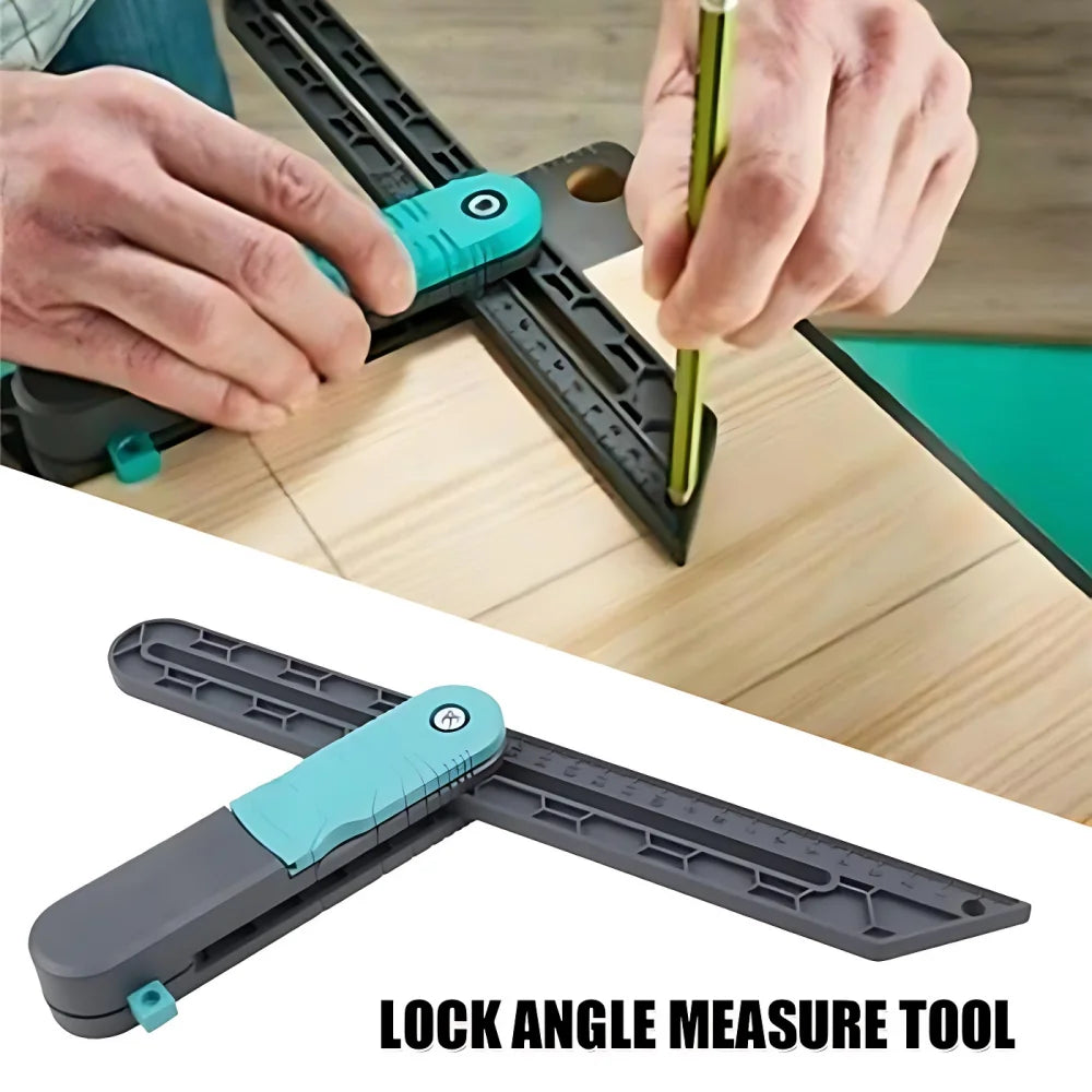 Adjustable Angle Ruler Irregular Multi-Function Scale T-Shaped Bevel G ...