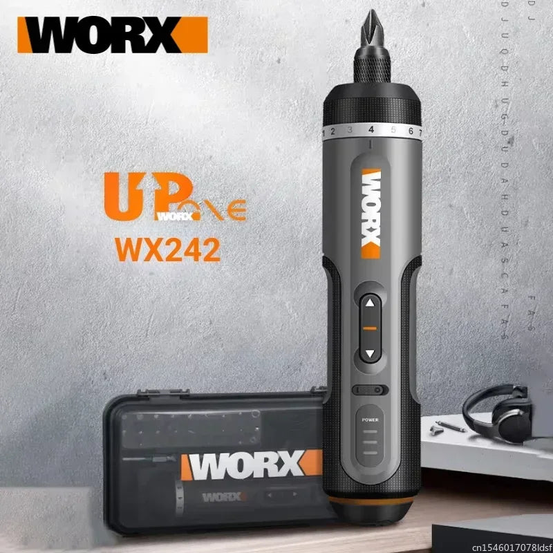 Worx 4V Electrical Screwdrivers Set WX242 Portable Smart Cordless Powe ...